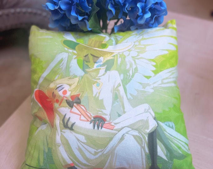 Hazbin Hotel Lucifer Morningstar Throw Pillow Cover/ Pillowcase - Etsy