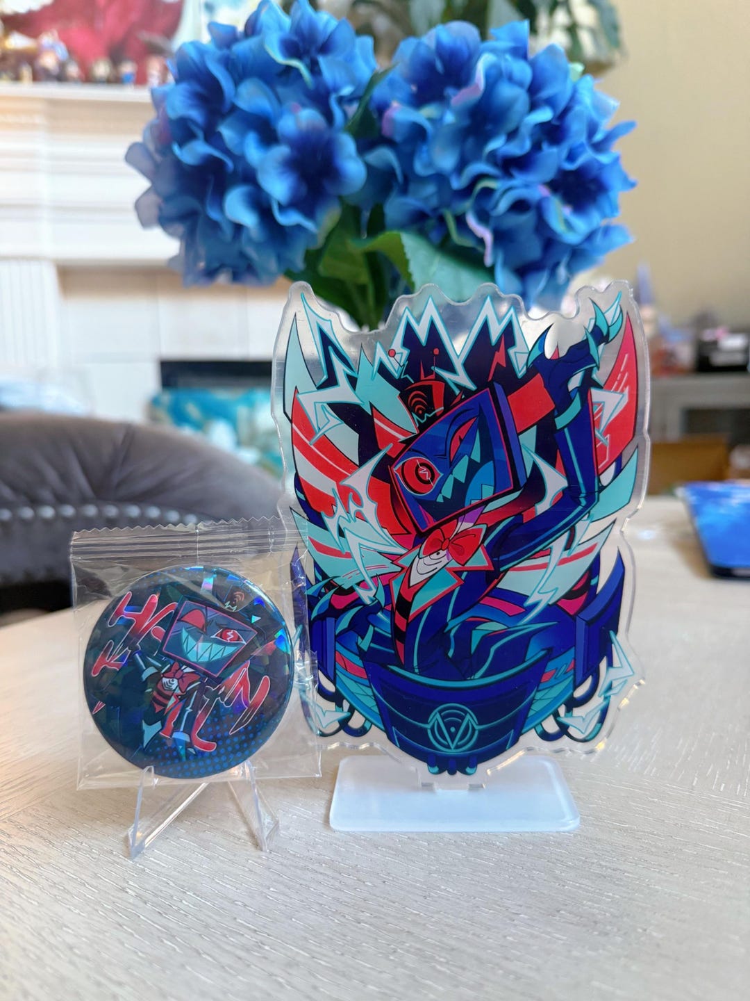 Hazbin Hotel Vox Acrylic Standee Set- Strong Signal - Etsy