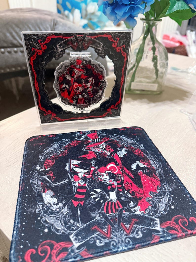 Hazbin Hotel the Vees Portrait Acrylic Standee Set - Etsy