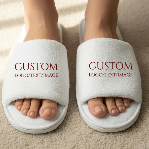 Embroidered Slippers - Etsy