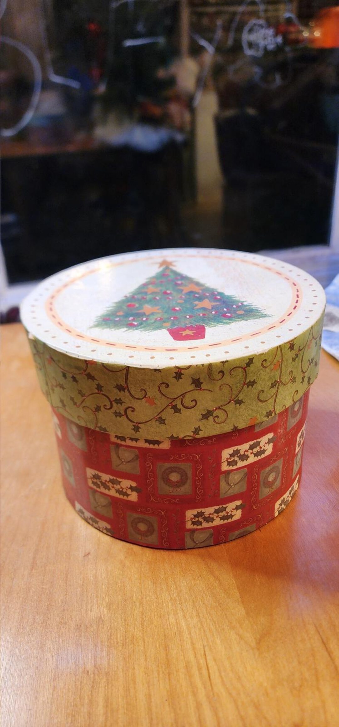 Vibtage Stackable Round Christmas Storage Box - Etsy