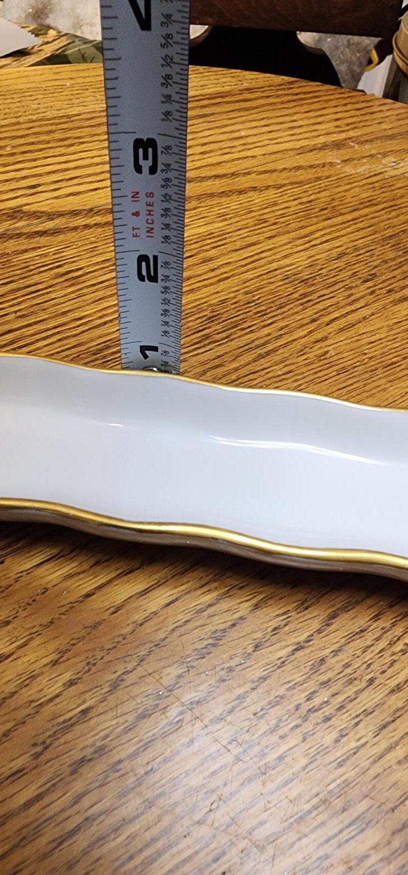 Vtg Bone China HAM129 by Hammersley Mint Tray With Gold Trim - Etsy