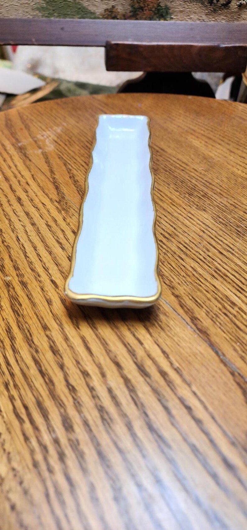 Vtg Bone China HAM129 by Hammersley Mint Tray With Gold Trim - Etsy