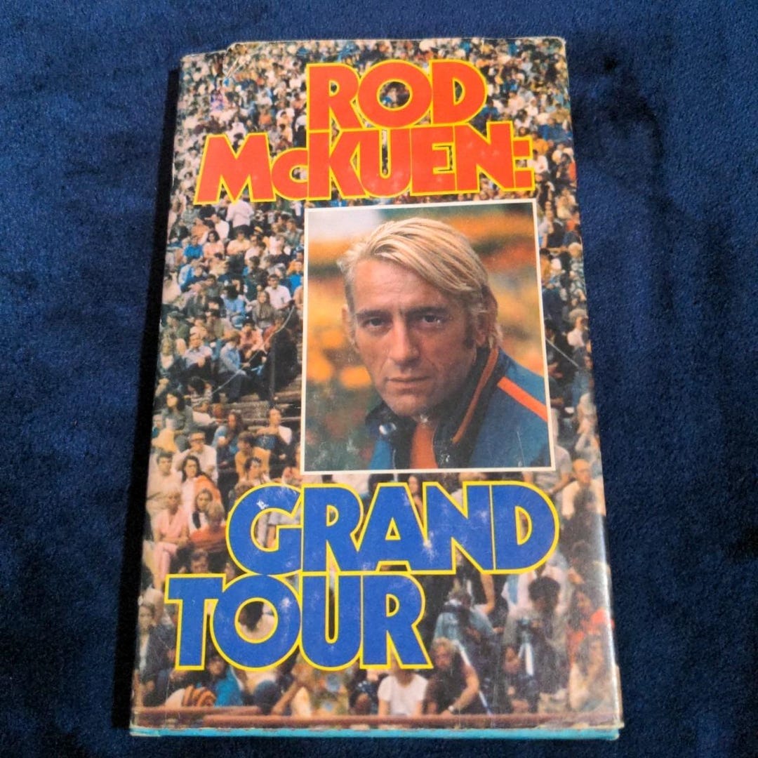 Grand Tour by Rod Mckuen Poetry Concerts Lyrics Music Photographs 1972 ...