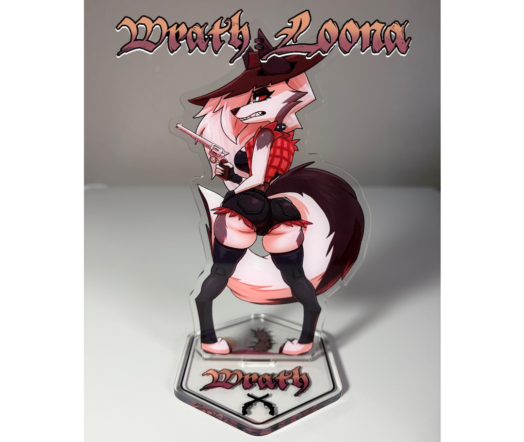 Helluva Boss Acrylic Standee: Wrath Loona - Etsy