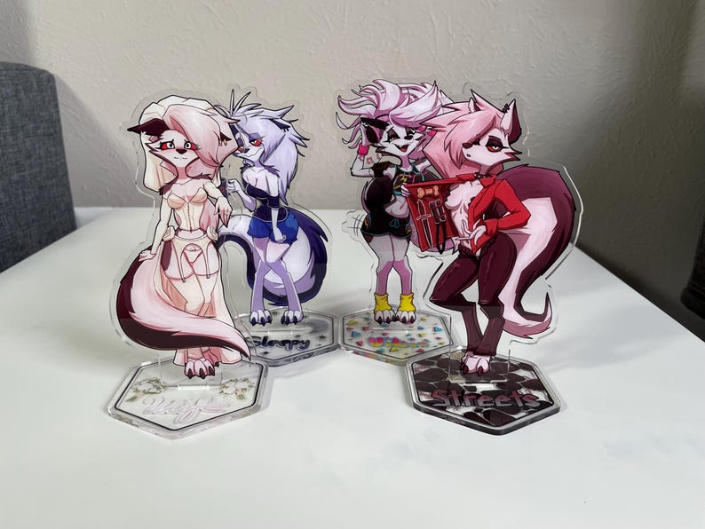 Helluva Boss Acrylic Standee: Loona Complete Set - Etsy