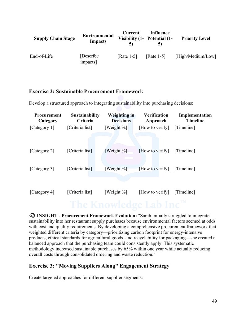 Climate-smart Business Playbook – Fillable PDF for Sustainability ROI ...