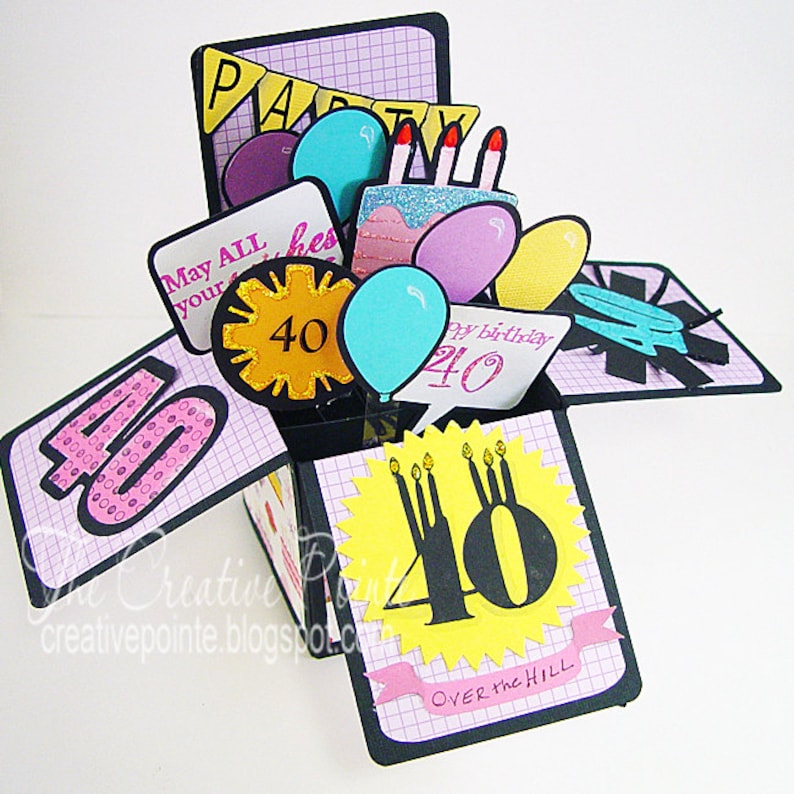 Pop-up Box Card SVG Cutting Template Only - Etsy Canada