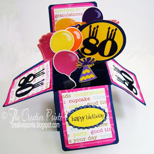 Pop-up Box Card SVG Cutting Template Only - Etsy