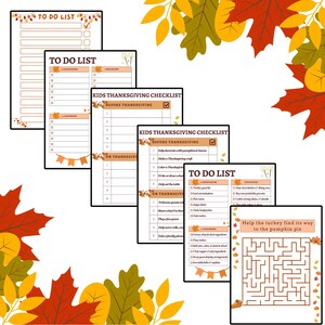 Ultimate Thanksgiving Planner Bundle | Cozy Printable Organizer | Meal ...
