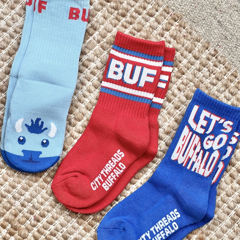 Buffalo Bills Women Socks - Etsy