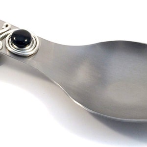 Beaded Spoon Rest, Kitchen Gadget, Wire Wrapped, Fun and Funky ...