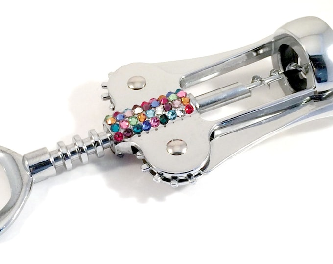 Swarovski Crystal Bottle Opener Wine Opener Wing Corkscrew - Etsy