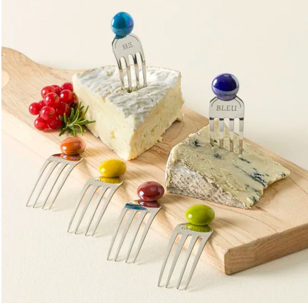 Beaded Cheese Markers, Cheese Markers, Set of 6 Markers, Charcuterie ...