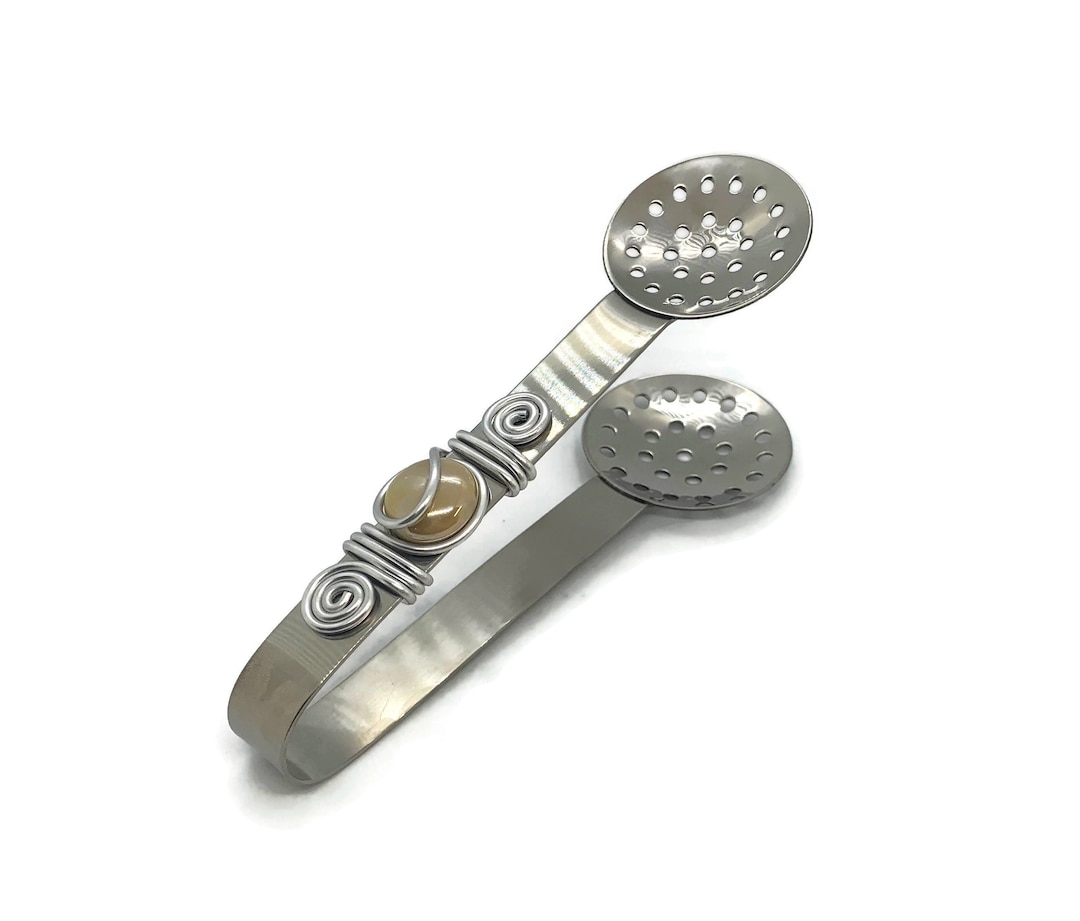 Handmade Stainless Steel Tea Squeezer: Wire Wrapped Kitchen Gadget - Etsy