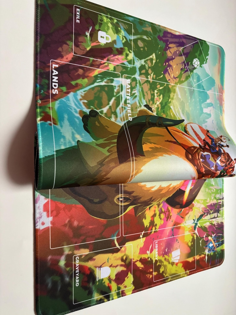 Lorwyn Eclipsed Card Game Playmat – Fantasy TCG Gaming Mat for Players ...