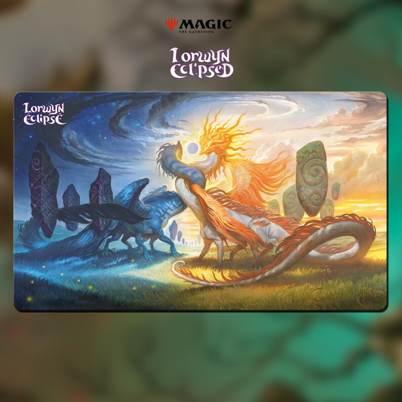 MTG Lorwyn Eclipsed Playmat – Magic the Gathering Card Game Mat ...