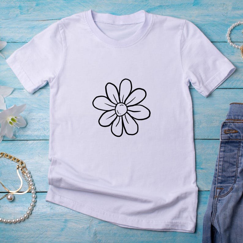 Daisy SVG-bundel: bloemgesneden bestanden voor Cricut (digitale ...