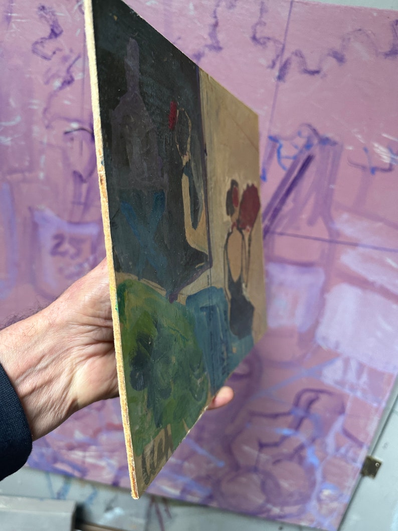 Original Figure Painting Figurative Wall Art Hartman - Etsy