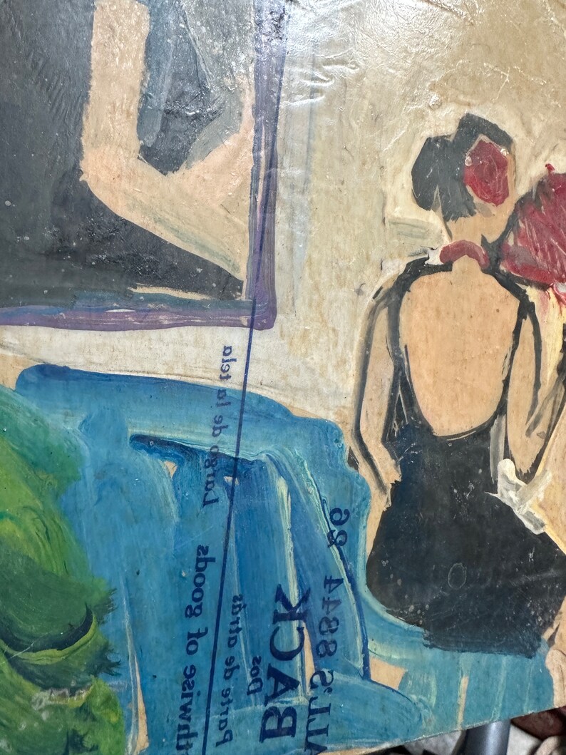 Original Figure Painting Figurative Wall Art Hartman - Etsy