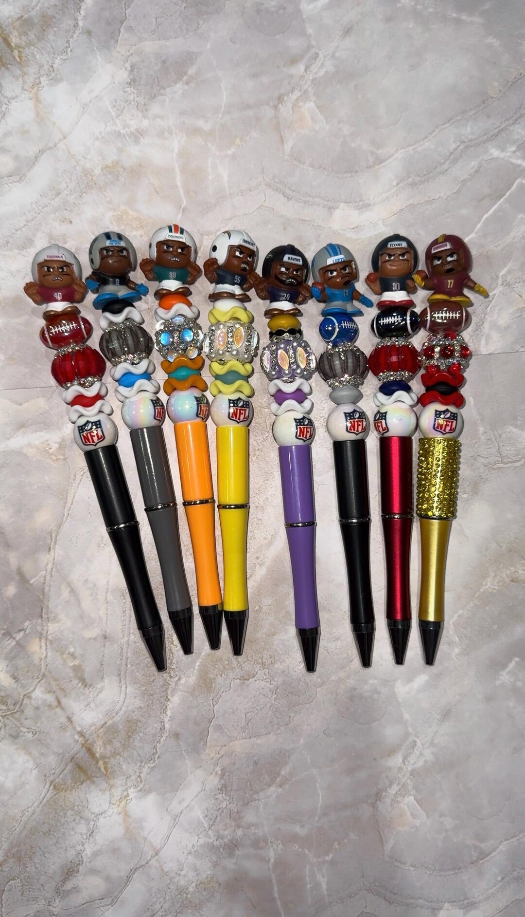 NFL Player Pens - Etsy