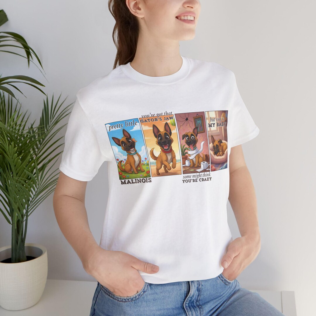Pretty Little Malinois T-shirt: Funny Maligator Meme Shirt - Etsy