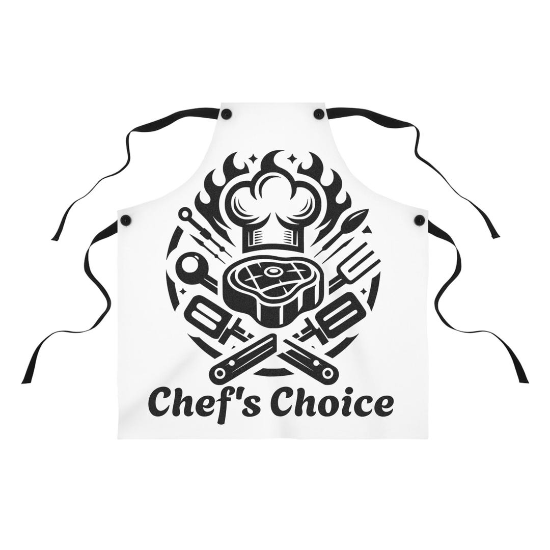 Chef's Choice Apron | All-over Print Kitchen Apron - Etsy