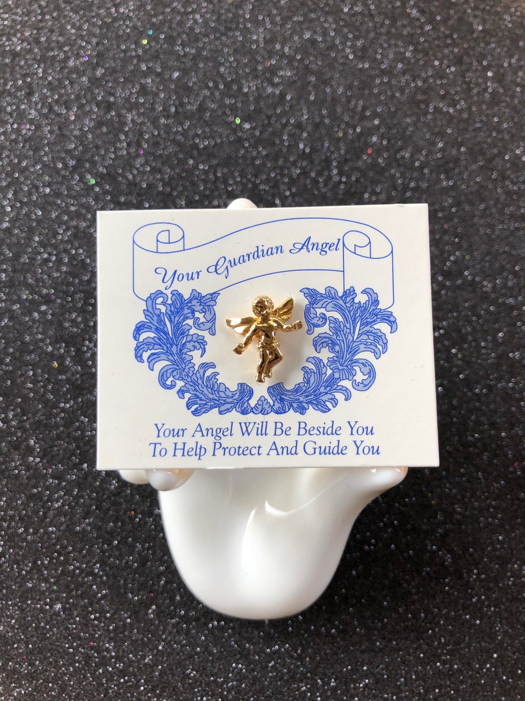 Never Worn Vintage Gold Avon Tac Pin the Original Box~ Vintage Avon ...