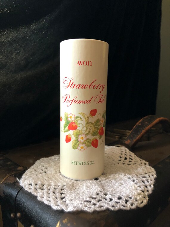 Never Used 1970's Vintage Avon Strawberry Perfumed Talc - Etsy
