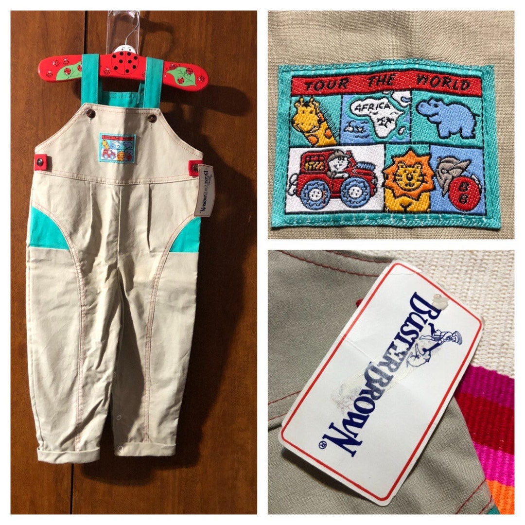 Vintage Buster Brown Safari Overalls ~ New With Tags~ 24 Months ~ NWT ...