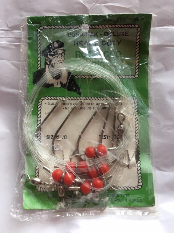 Vintage Heavy Duty Rock Cod Rigs Large Heavy Duty Rock Cod | Etsy