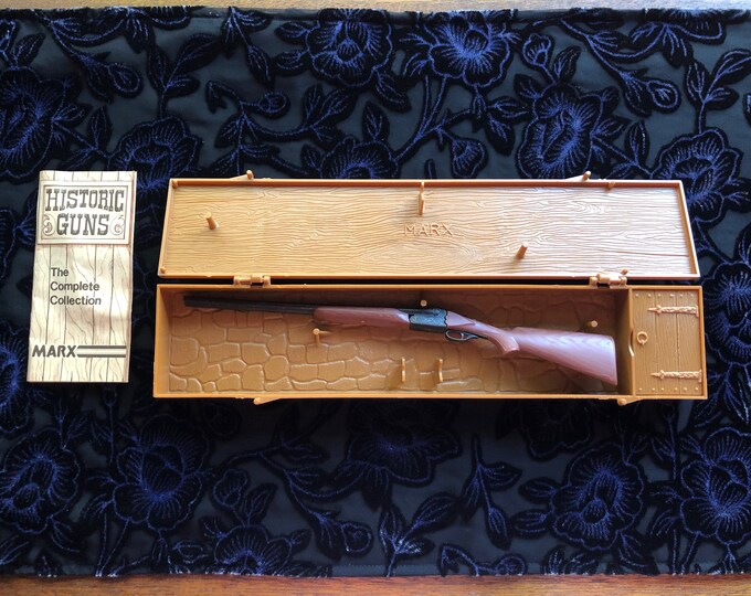 MARX Historic Miniature Guns Double Barrel Shotgun Cap Gun in the ...