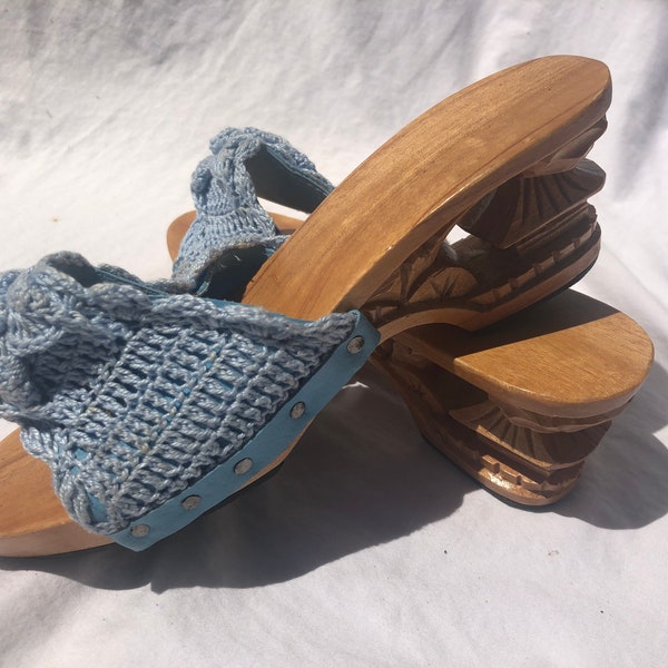 Blue Wedges - Etsy