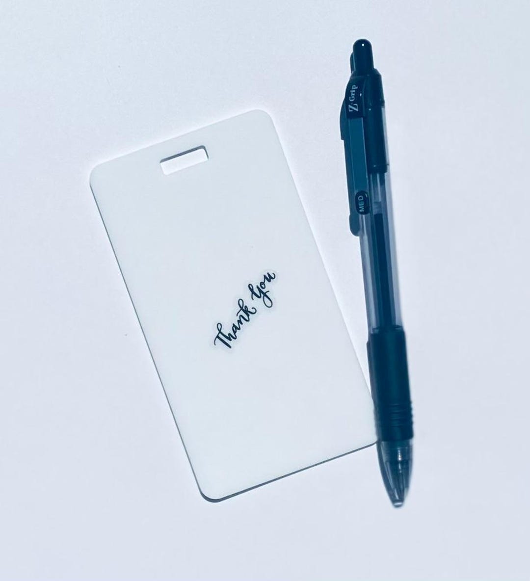 Erasable Vertical Badge Notepad With a Ballpoint Pen (black Ink) Zebra ...