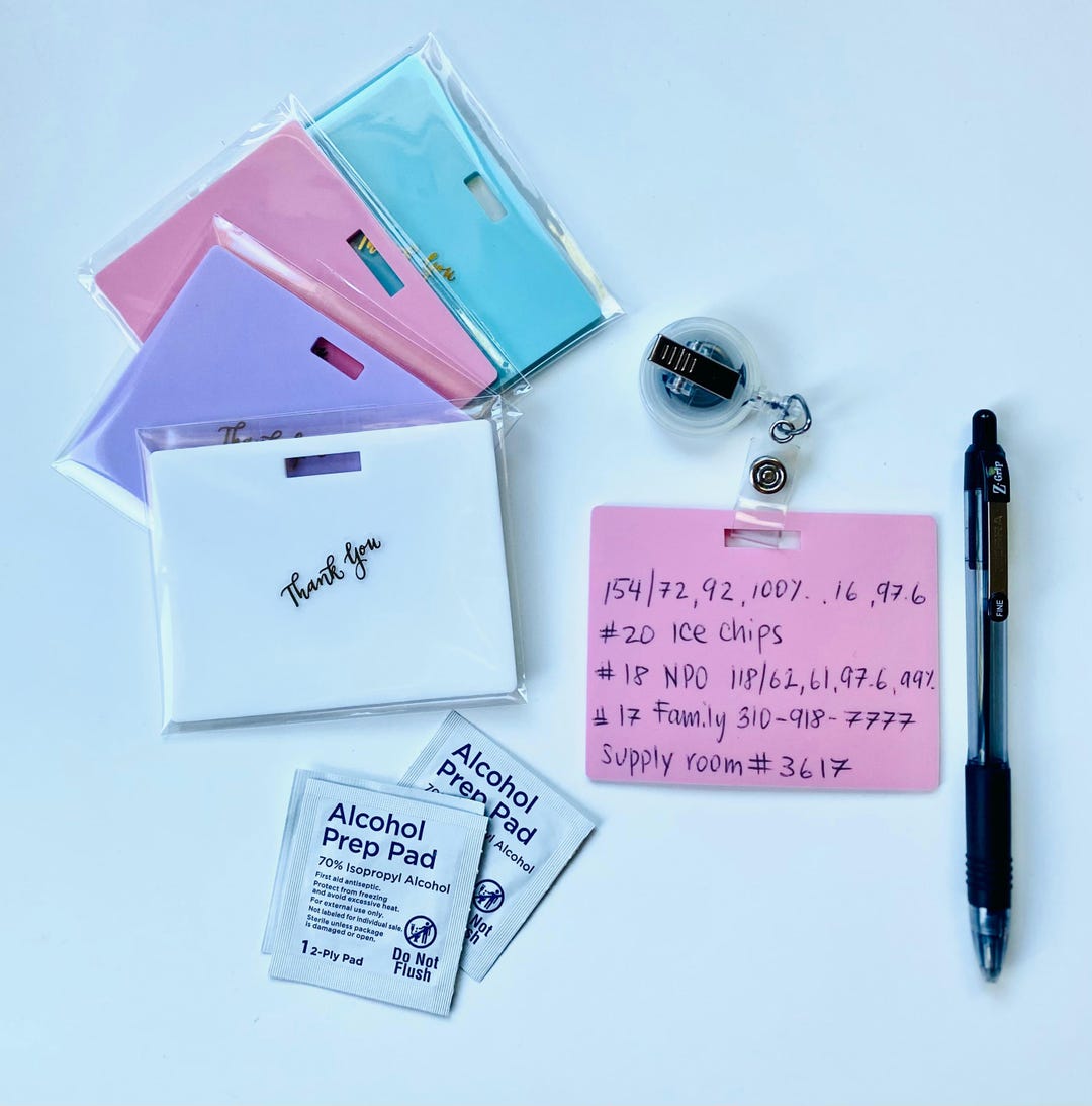 Erasable Horizontal Badge Notepad - Etsy