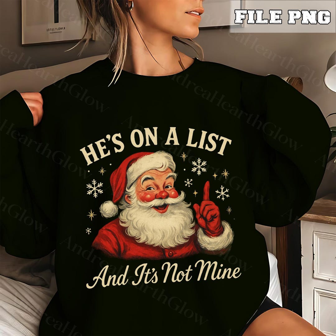 Digital Download Santa Clipart Transparent Background PNG JPG 1950s ...