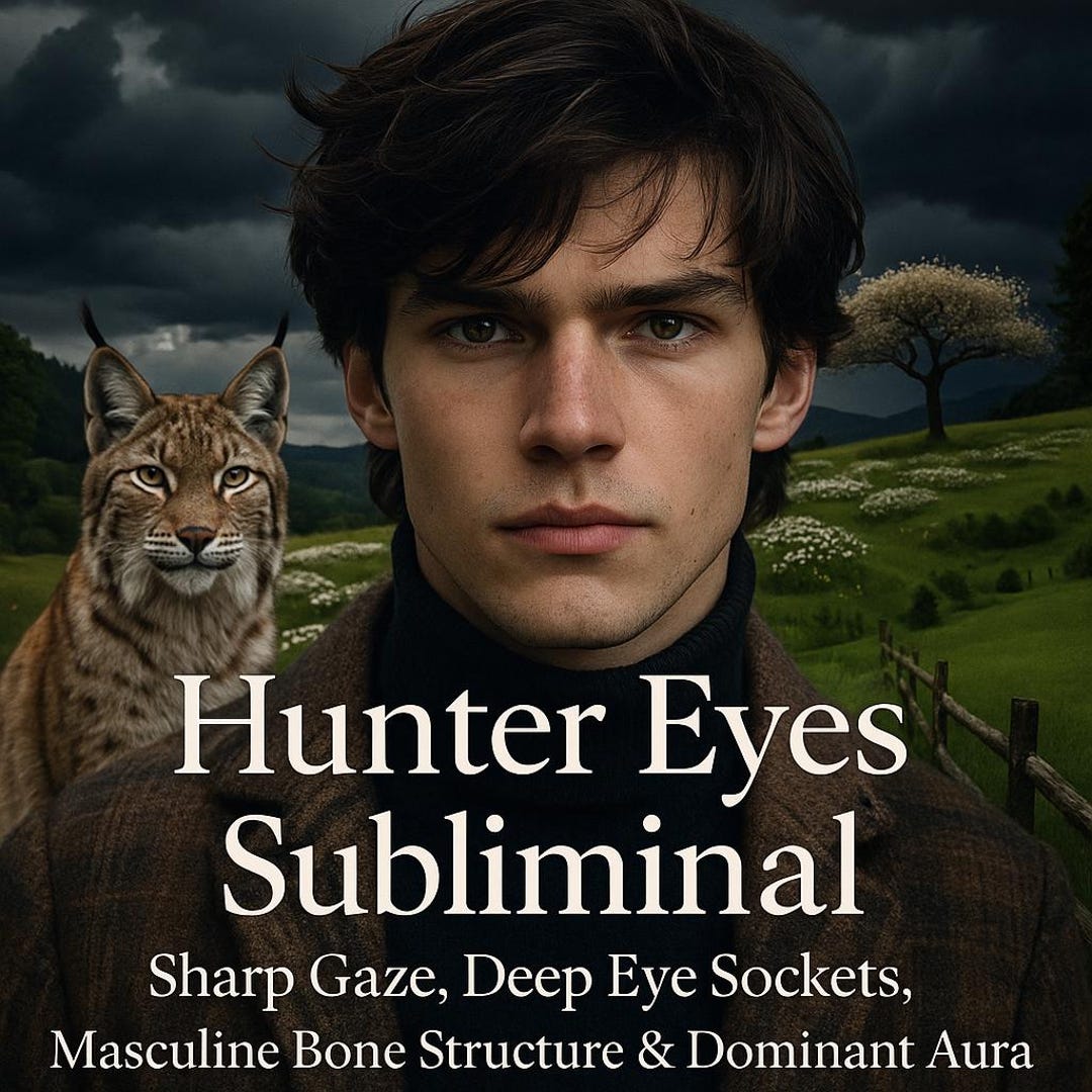 Hunter Eyes Subliminal – Sharp Gaze, Deep Eye Sockets, Masculine Bone ...