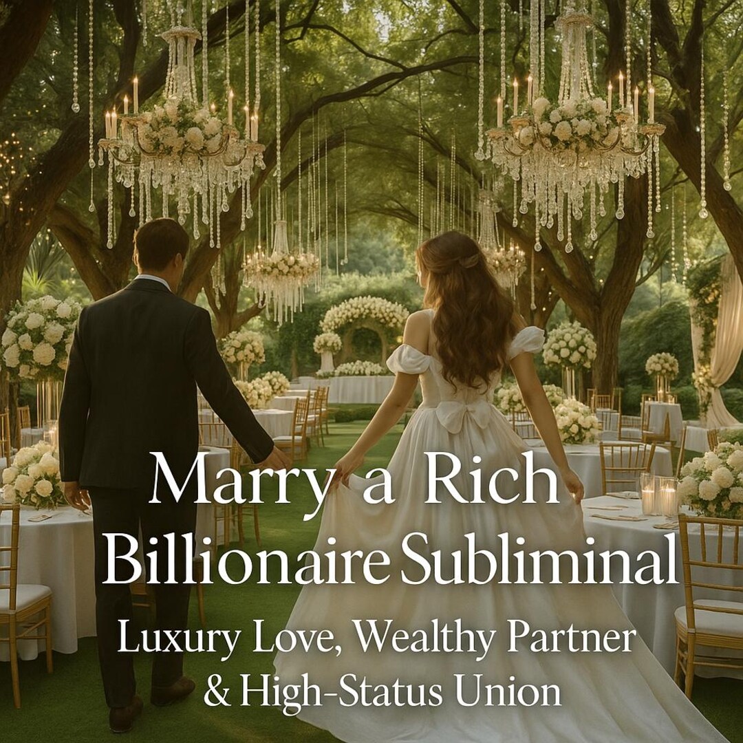 Marry a Rich Billionaire Subliminal – Luxury Love, Wealthy Partner ...