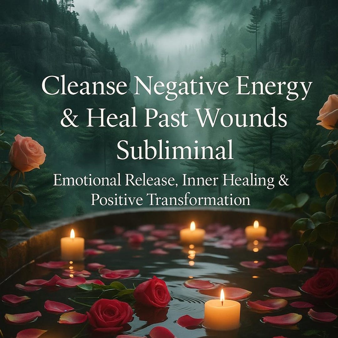 Cleanse Negative Energy & Heal Past Wounds Subliminal – Emotional ...