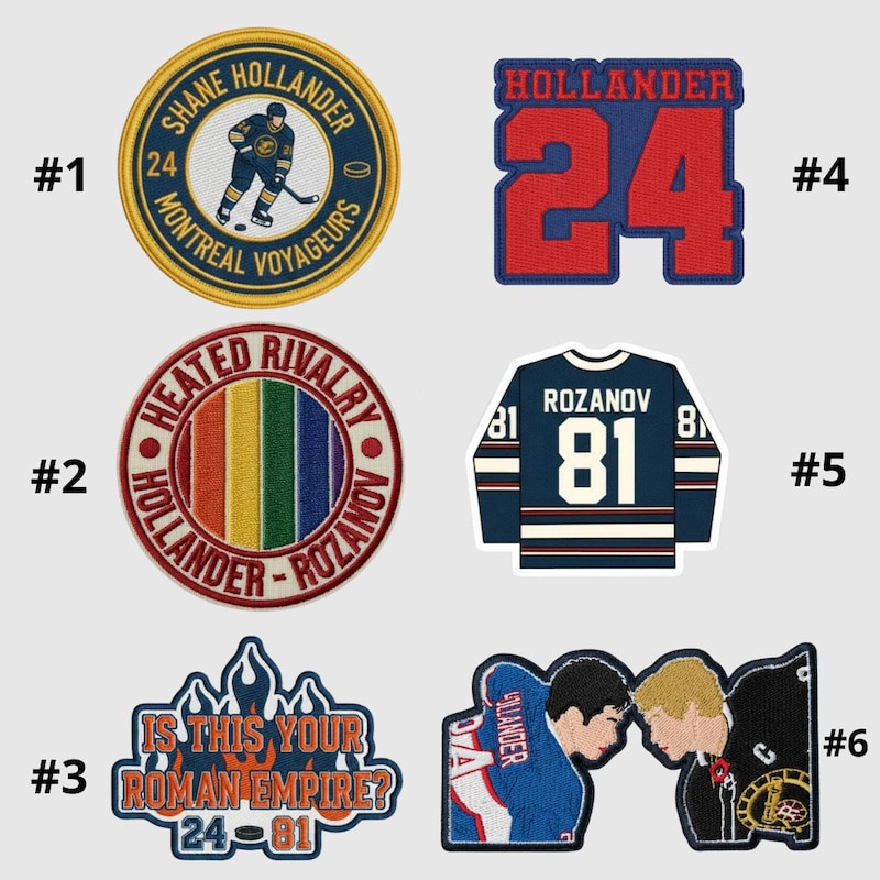 Heated Rivalry Patch - Etsy UK