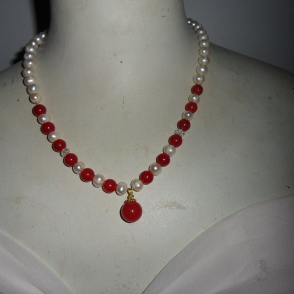 Real Ruby Necklace - Etsy