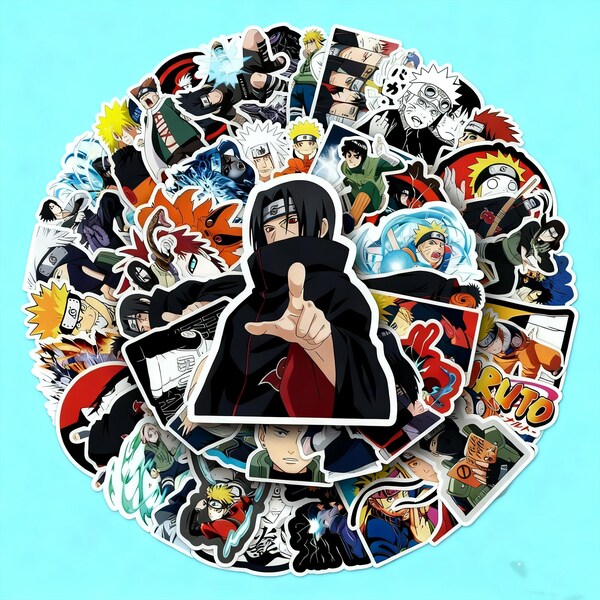 Naruto Stickers - Etsy