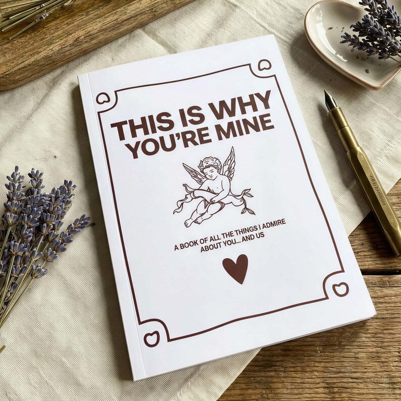 Personalized Love Diary, Fill-in-the-blank, Anniversary Gift - Etsy