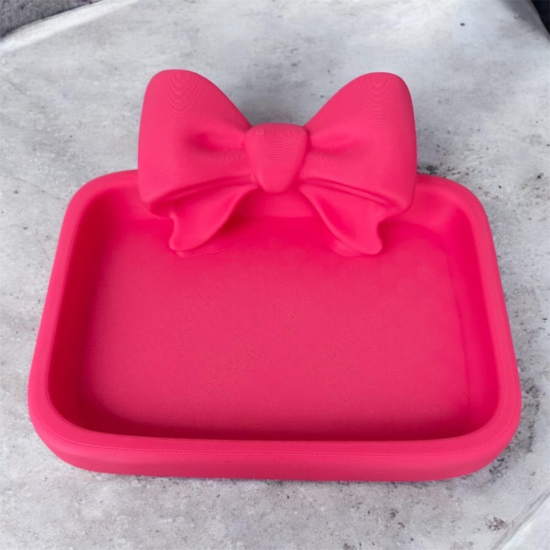 Grey Trinket Tray 3d Print - Etsy