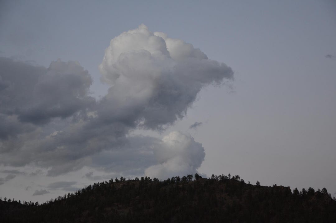 Cool Cloud Formation - Mother and Child? - Etsy