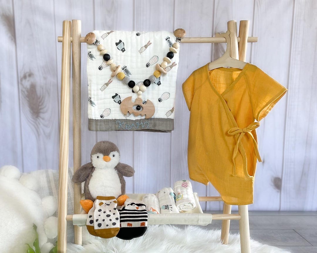 Mustard Yellow Baby Romper | Organic Cotton Summer Outfit | Newborn ...