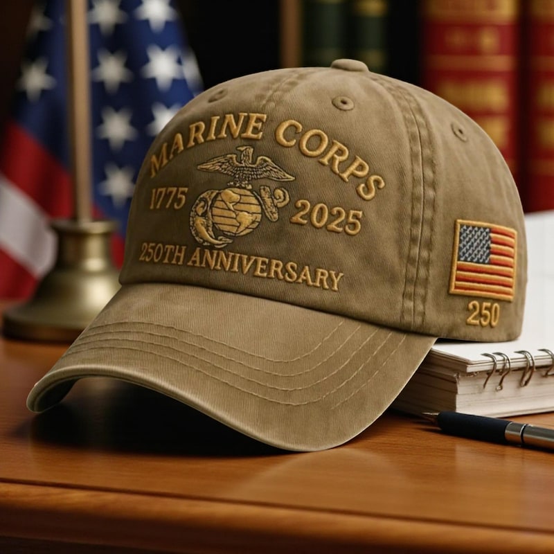 Usmc 250th Anniversary Hats - Etsy