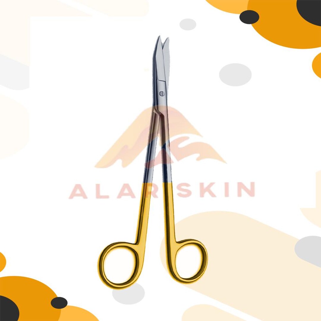 Davis Style 18cm Serrated Craft Shears – Curved Precision Scissors for ...