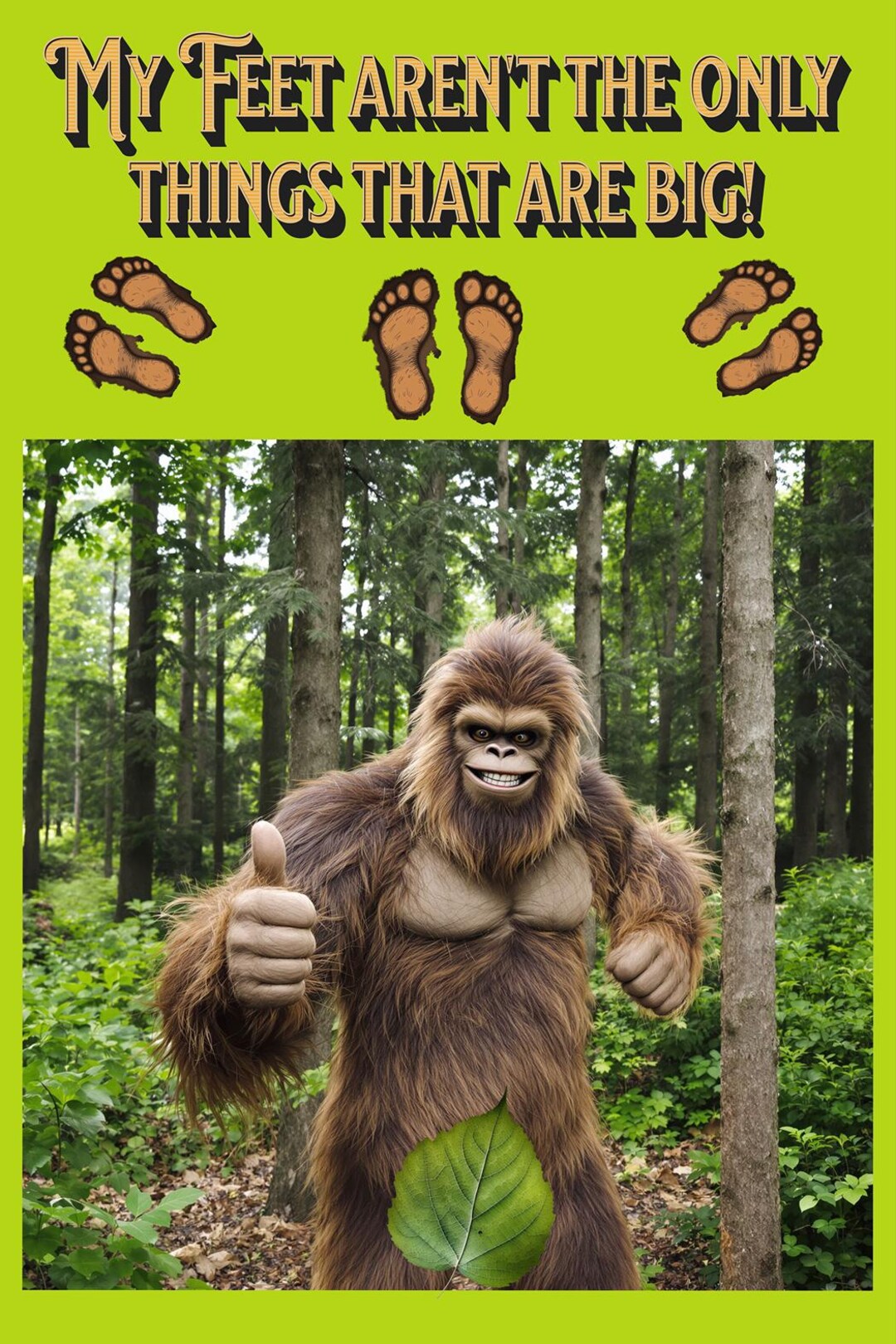 Bigfoot 2 Sticker Pack – “my Feet Aren’t the Only Things That Are Big ...