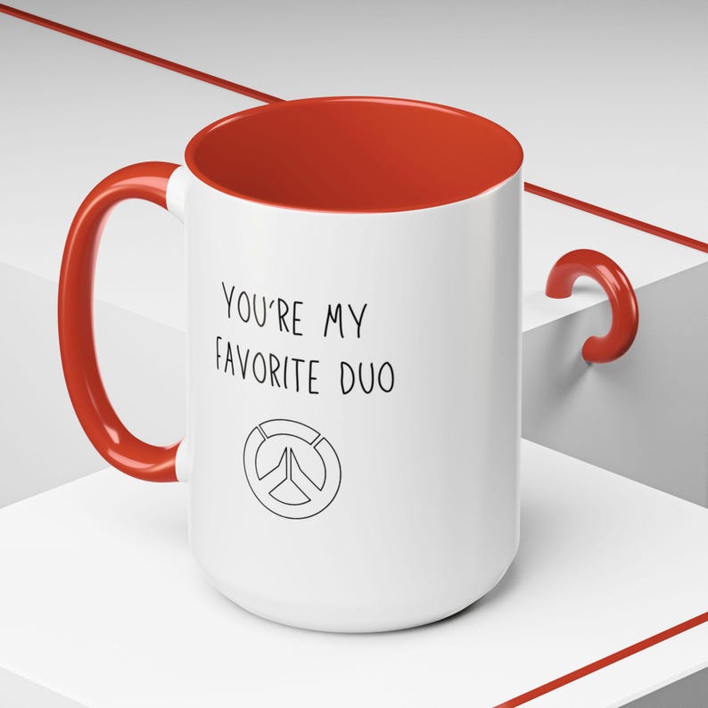 PERSONALIZED You're My Favorite Duo Overwatch Mug Select Your Names and ...